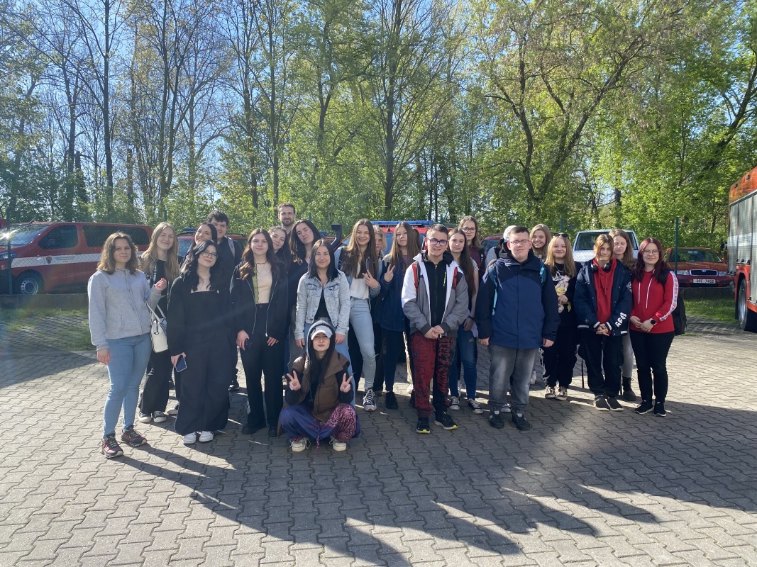 Den otevřených dveří na stanici HZS Kutná Hora - SOS a SOU KH